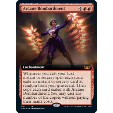 Arcane Bombardment (Extended Art) - Streets of New Capenna (SNC ...