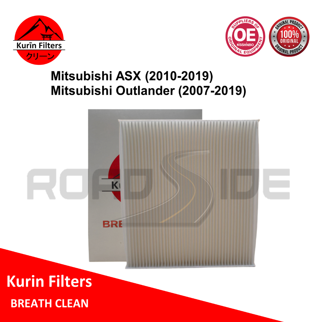 KURIN AC Cabin Filter for Mitsubishi ASX (2010 - 2019) and Mitsubishi ...
