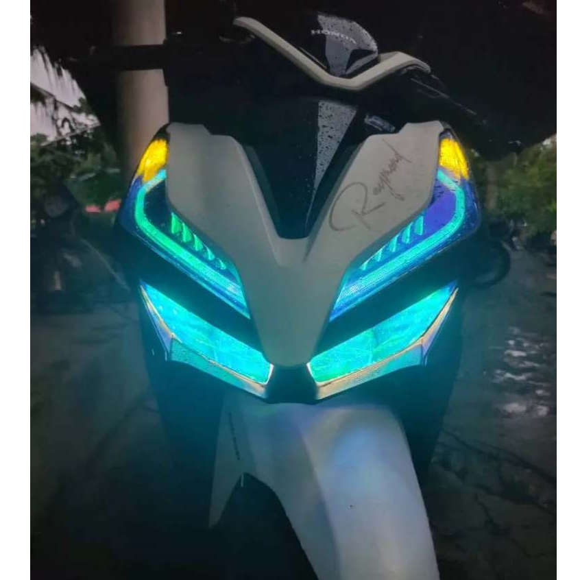 HONDA CLICK V4 V3 V2 / 125i 150i Headlight Tint + Kilay Tint Game ...
