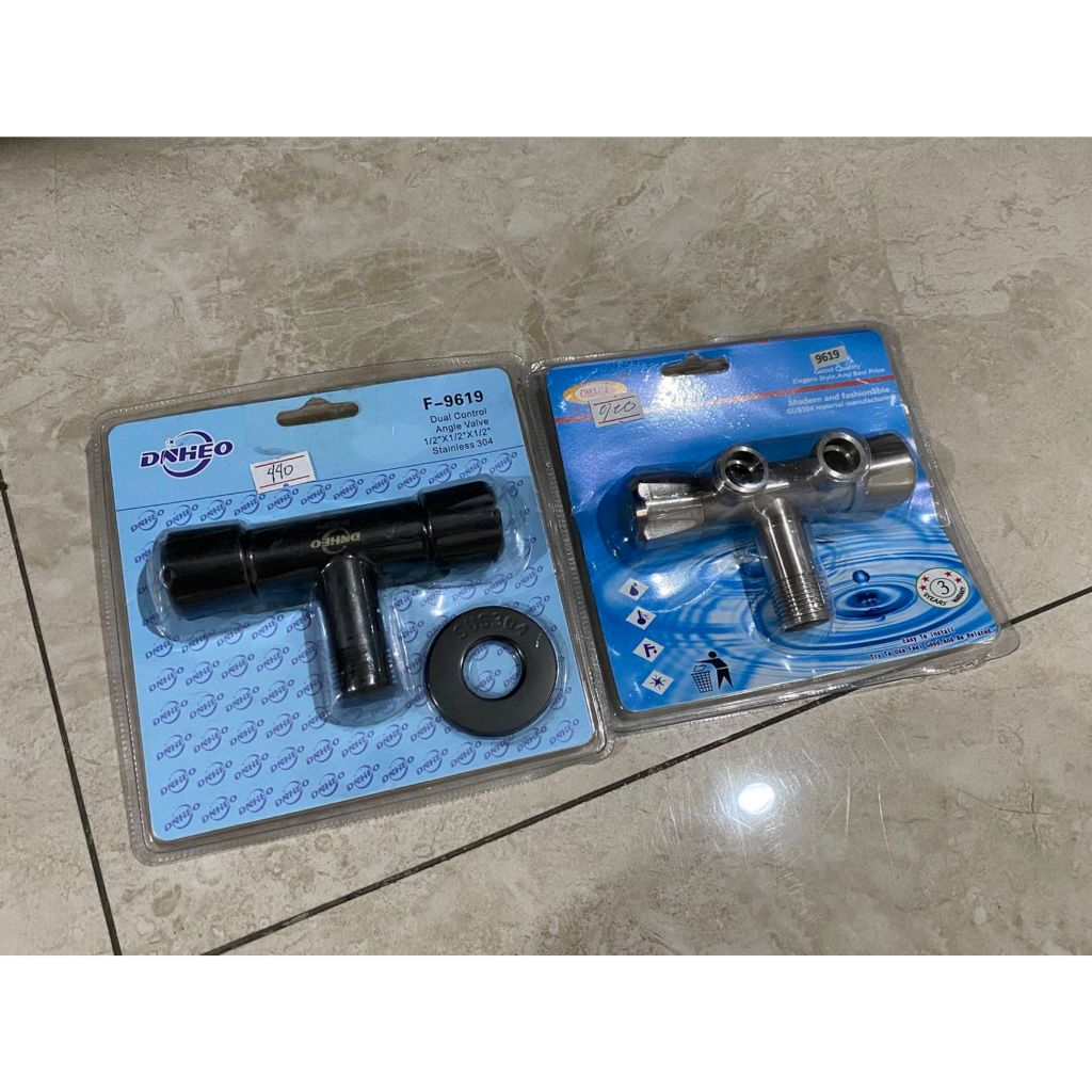 Stainless steel Dual Control Angle valve | Shopee Malaysia