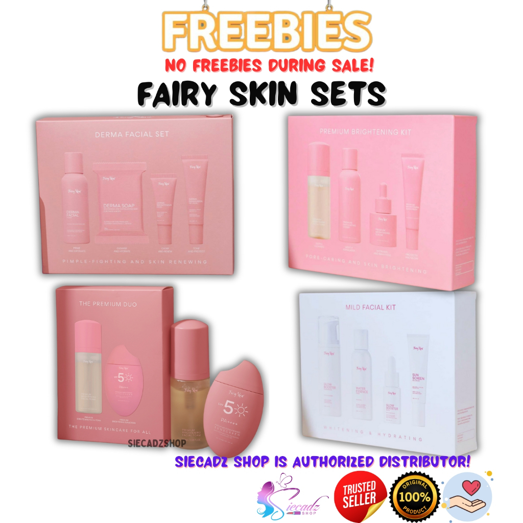 Fairy Skin Premium Duo Sets Brightening Derma Mild kit | Facial Set ...