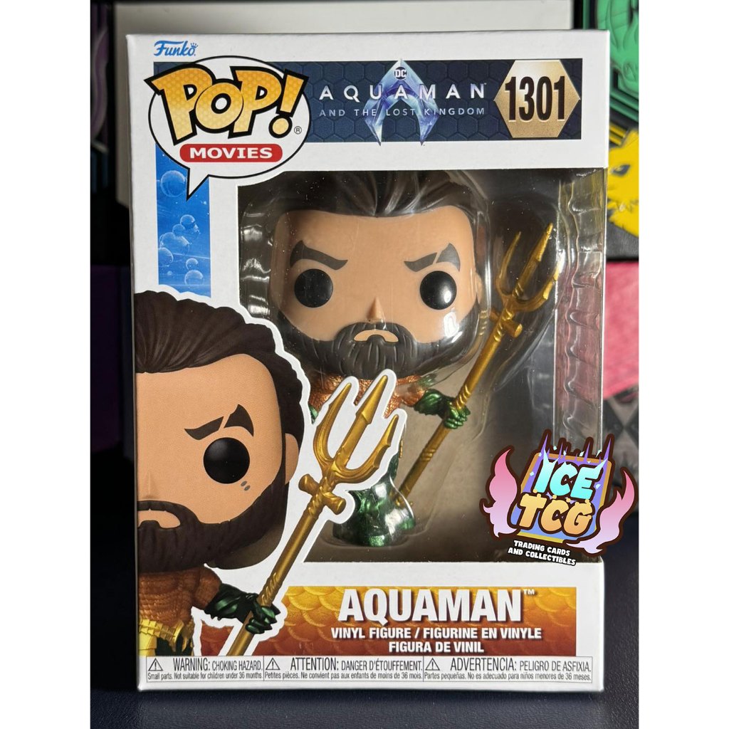 Funko Pop! Aquaman and The Lost Kingdom - Aquaman | Shopee Malaysia