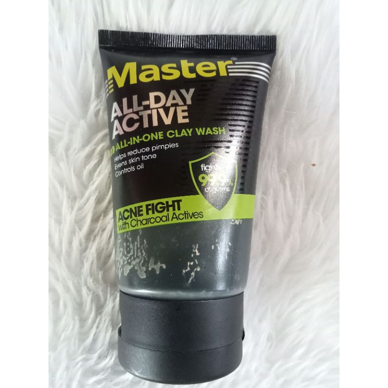 60%OFF Master All Day Active All-in-one Clay wash 100g Market return ...