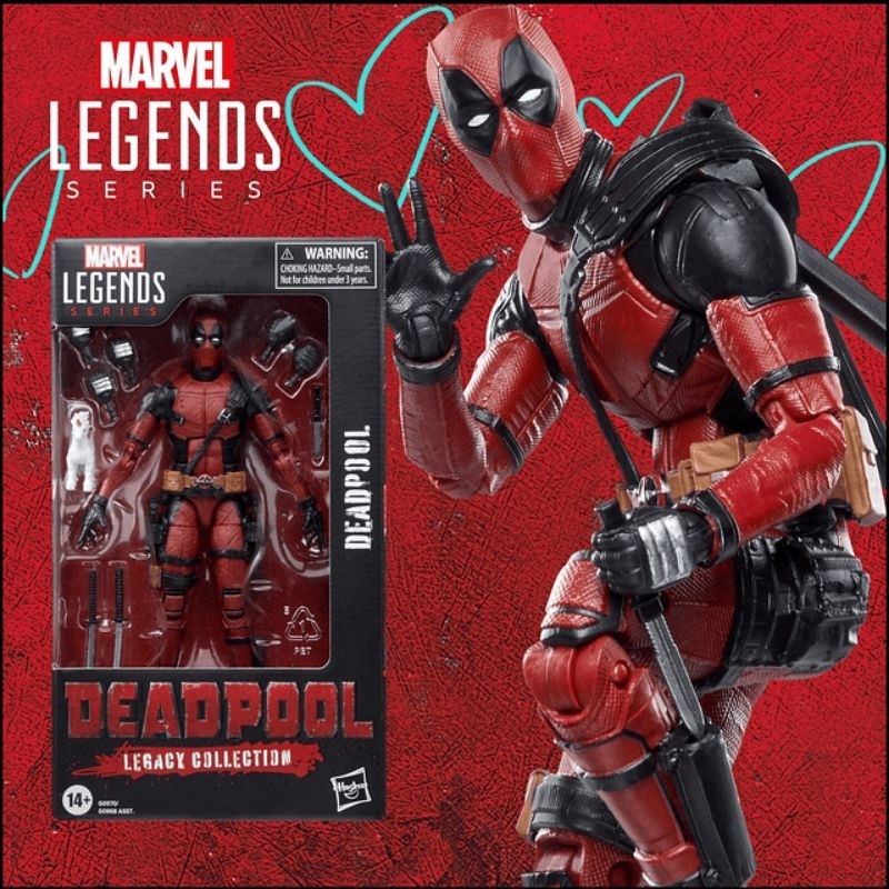 MARVEL LEGENDS DEADPOOL LEGACY COLLECTION RYAN REYNOLDS | Shopee Malaysia