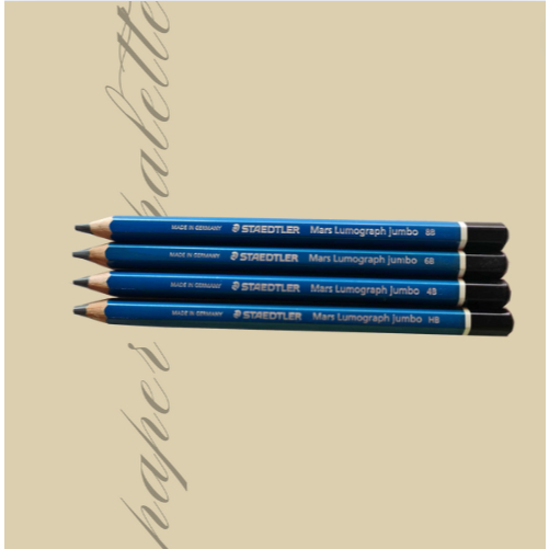 STAEDTLER MARS LUMOGRAPH JUMBO PENCIL | Shopee Malaysia