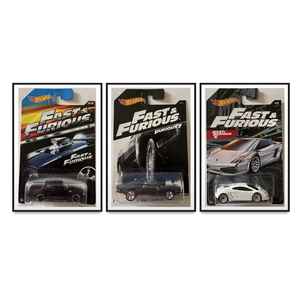 Hot Wheels - Fast & Furious - '70 Dodge Charger RT, Buick Grand ...
