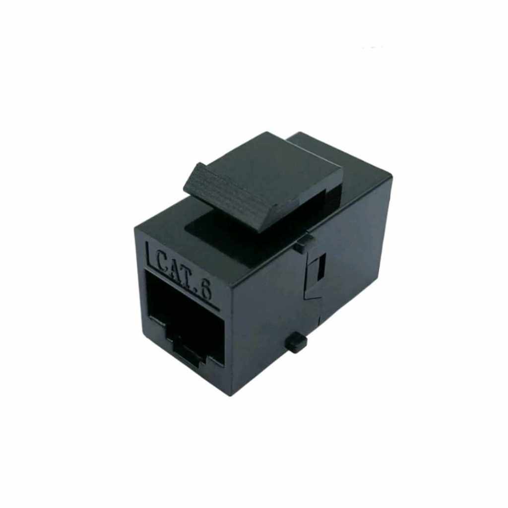 RJ45 CAT6 keystone jack coupler connector | Shopee Malaysia