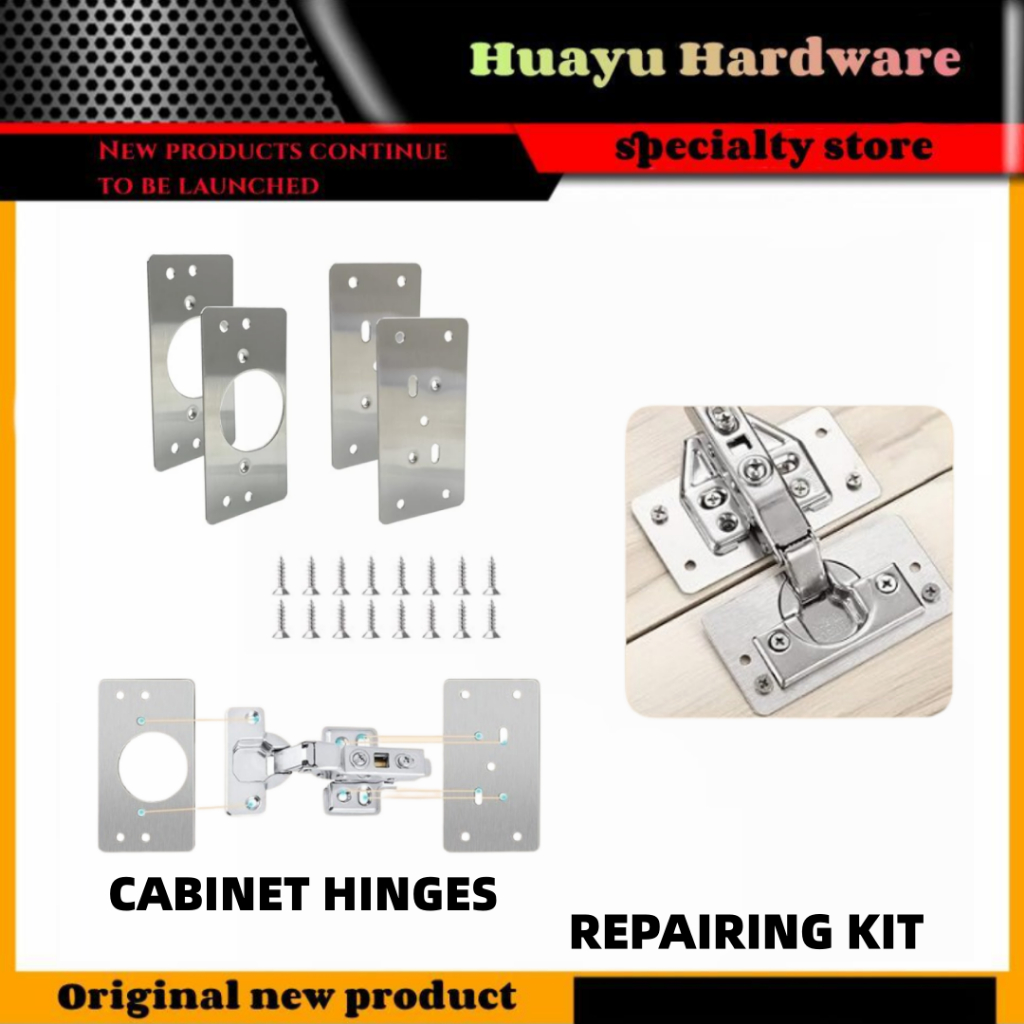 HuaYu ARMSTRONG CABINET HINGES REPAIRING KIT 1 PAIR PER PACK | Shopee ...