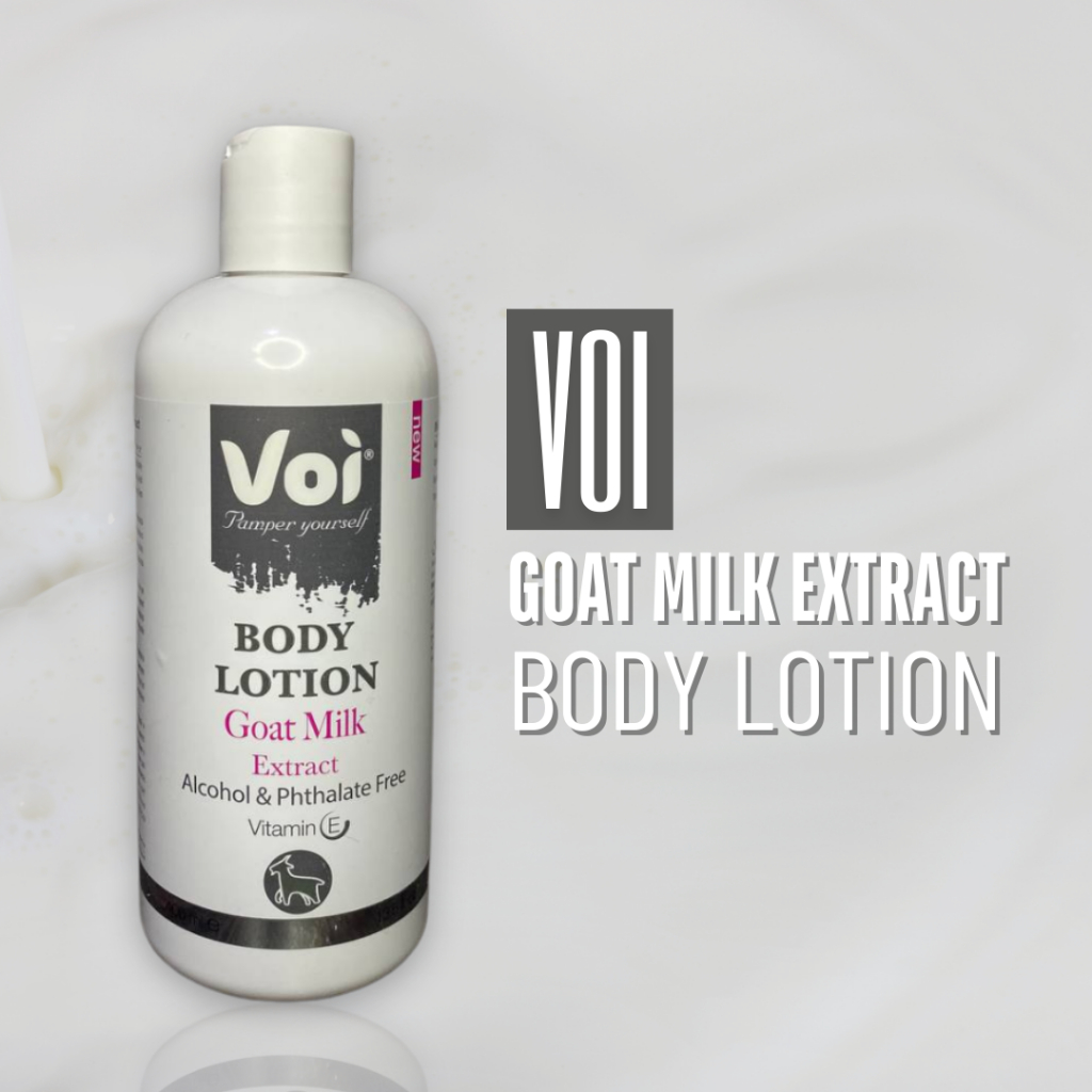 VOI Body Lotion with Goat Milk Extract and Virgin Olive Oil | Shopee ...