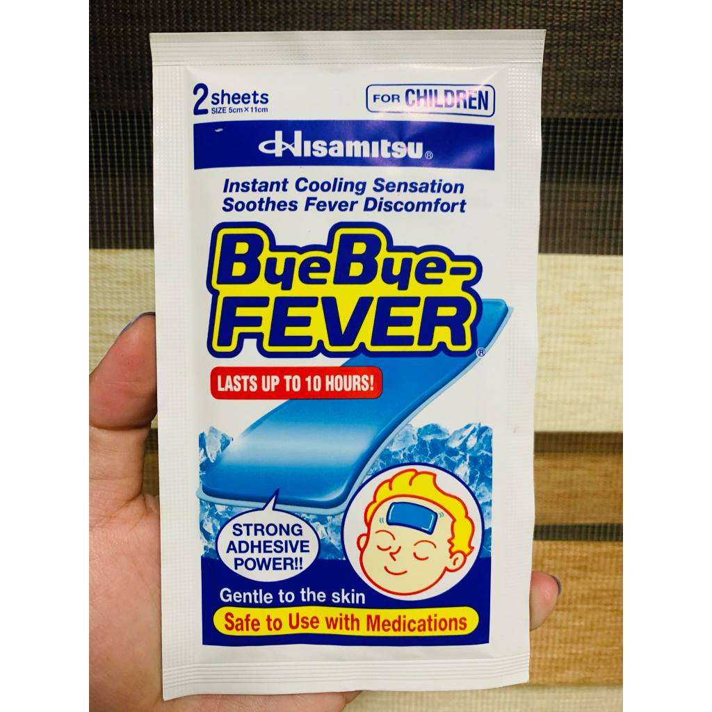 SALONPAS BYE-BYE FEVER COOLING GEL SHEETS FOR CHILDREN(2SHEETS x 2 ...