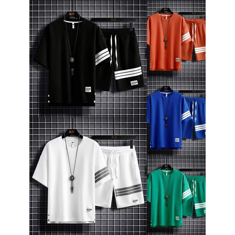 NC Unisex Korean Terno Shorts (maganda tela) | Shopee Malaysia