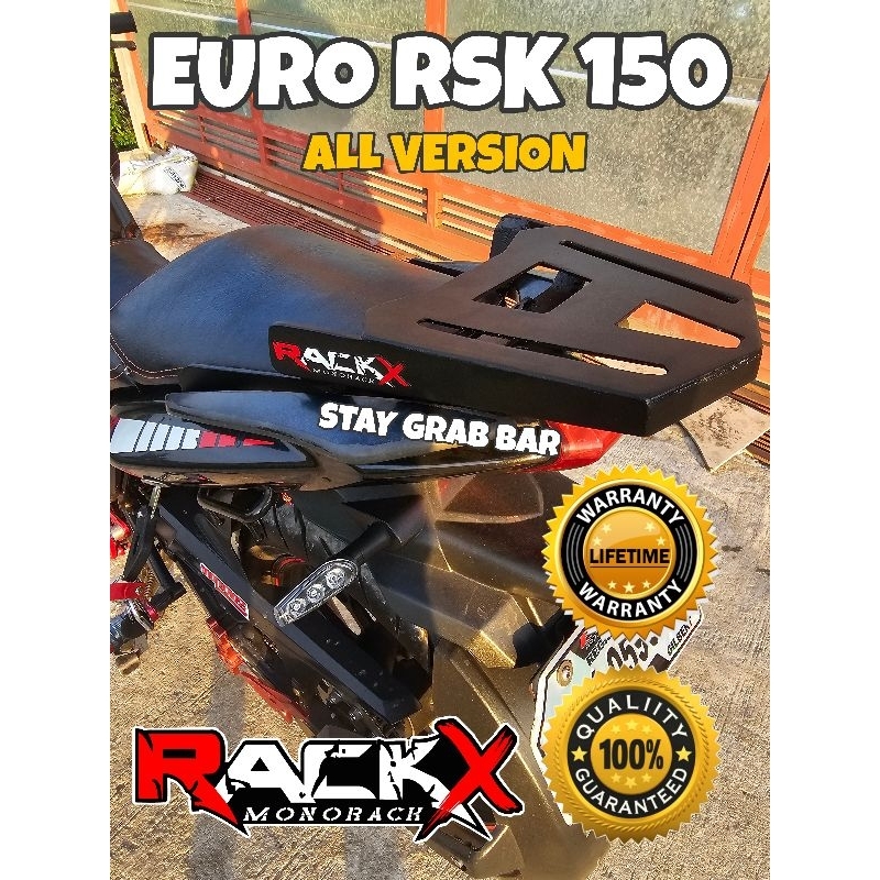 RACK X MONORACK FOR EURO RKS 150 (STAY GRAB BAR) | Shopee Malaysia