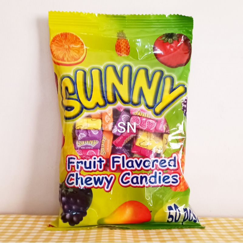 SN Sunny Fruit Flavored Chewy Candies Candy (50pcs/180g) | Shopee Malaysia
