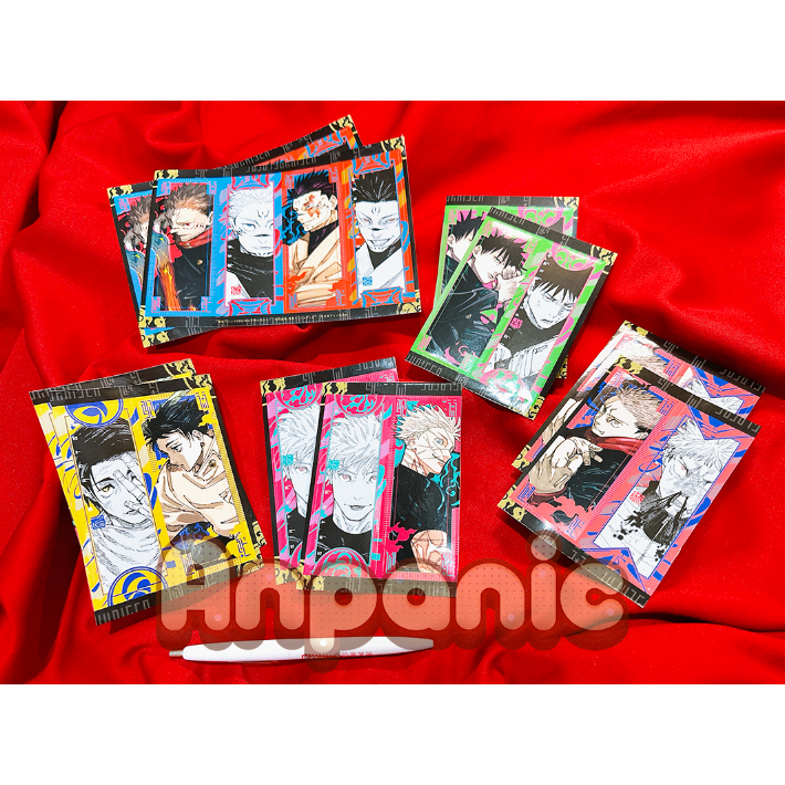 OFFICIAL Jujutsu Kaisen JJK Talisman Like Stickers - Gojo Satoru Yuji ...