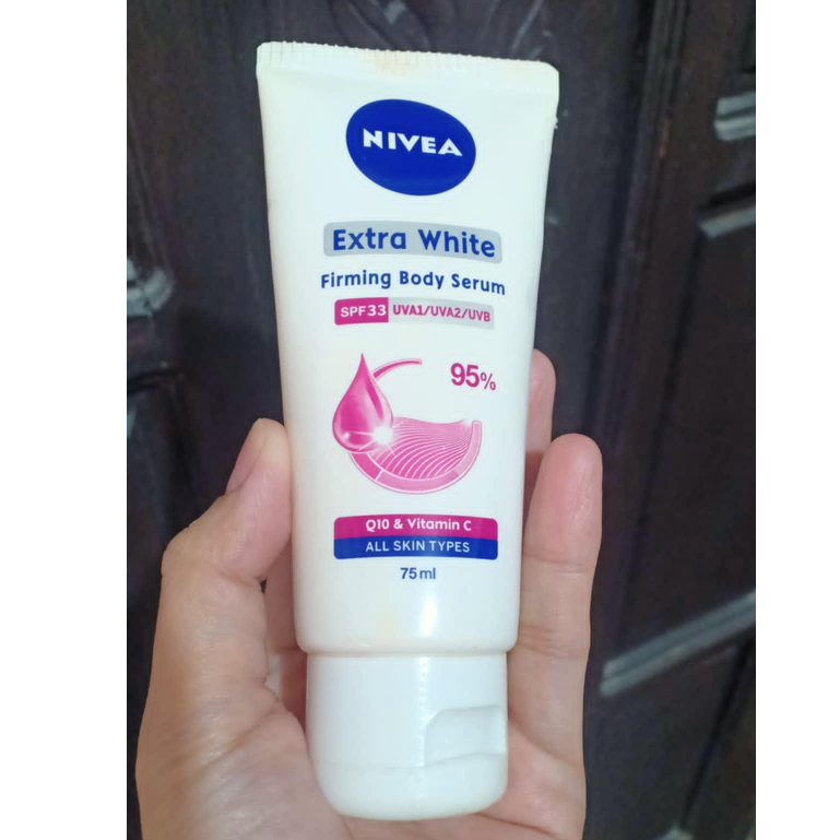 NIVEA Extra White Firming Body Serum SPF 33 75ml | Shopee Malaysia