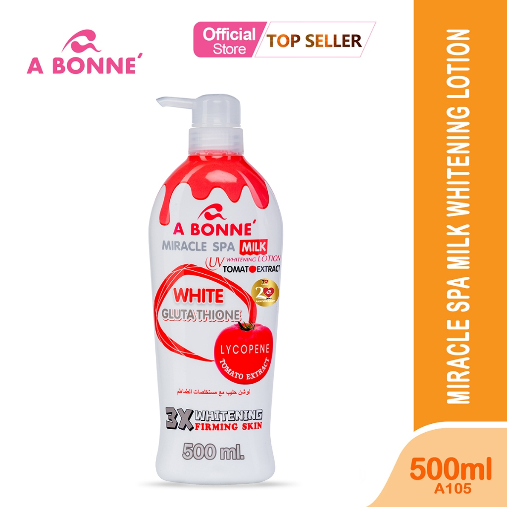 Abonne Miracle Spa Milk Lotion W/ Lycopene Tomato Extract 500ML ( A105 ...