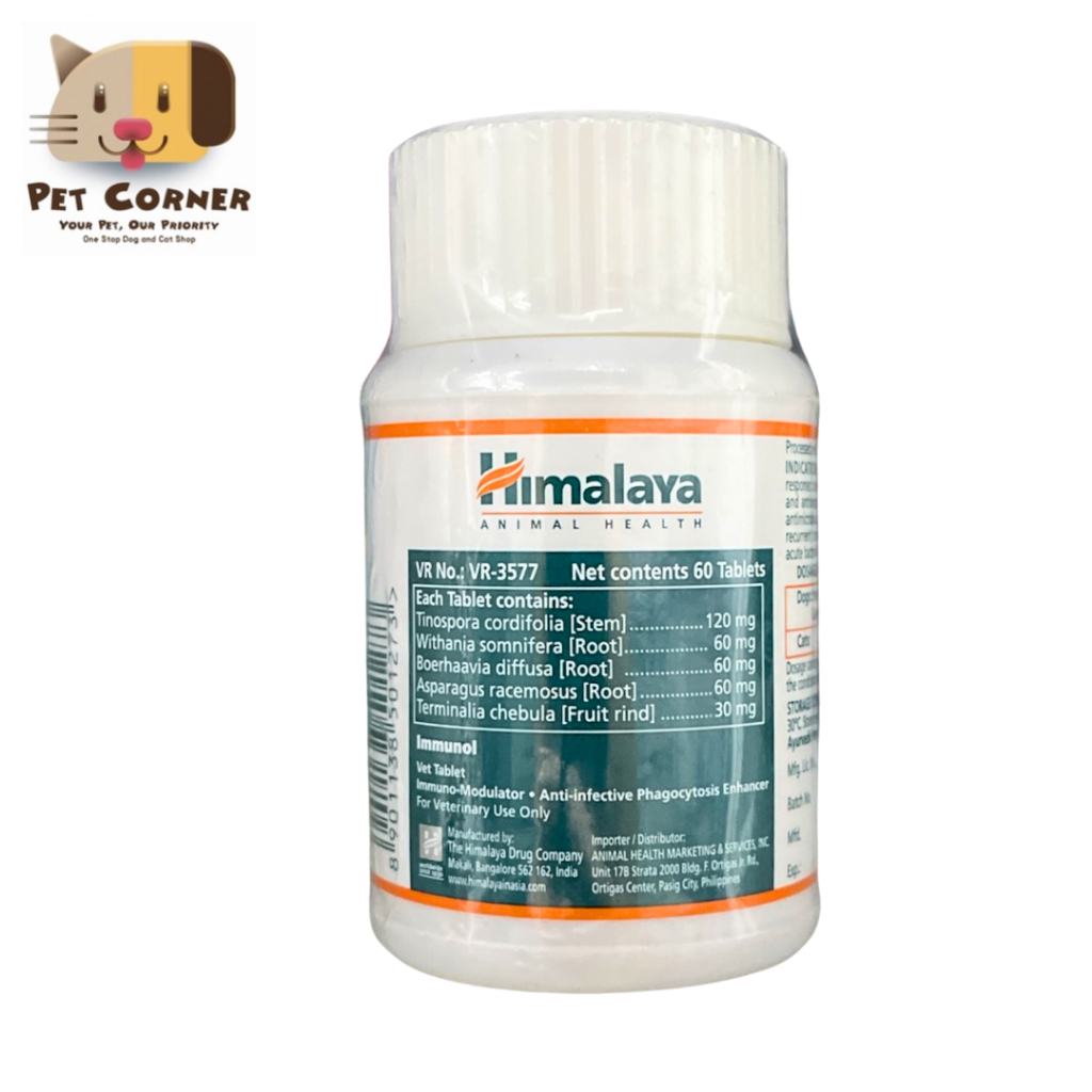 Himalaya Immunol Tablet (60tabs) | Shopee Malaysia