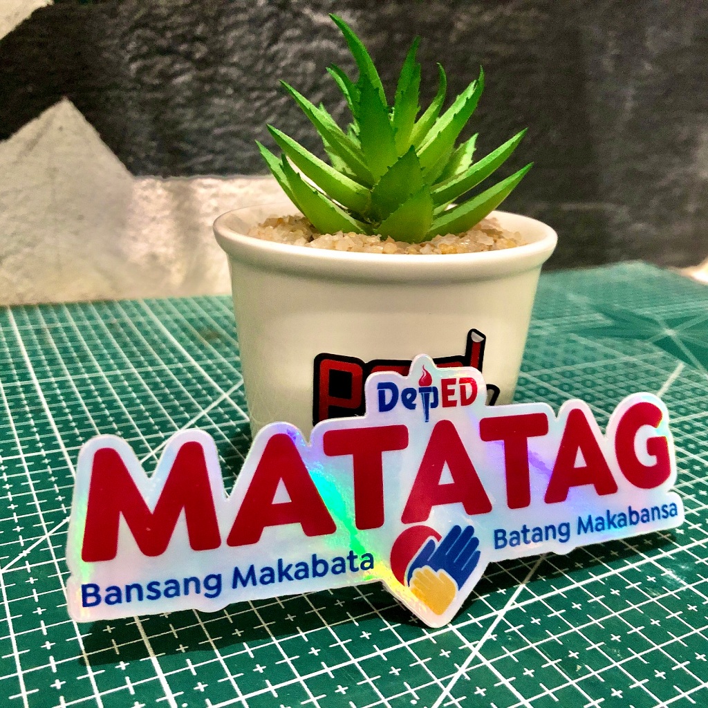 DEPED MATATAG - Printed Vinyl Stickers | Shopee Malaysia