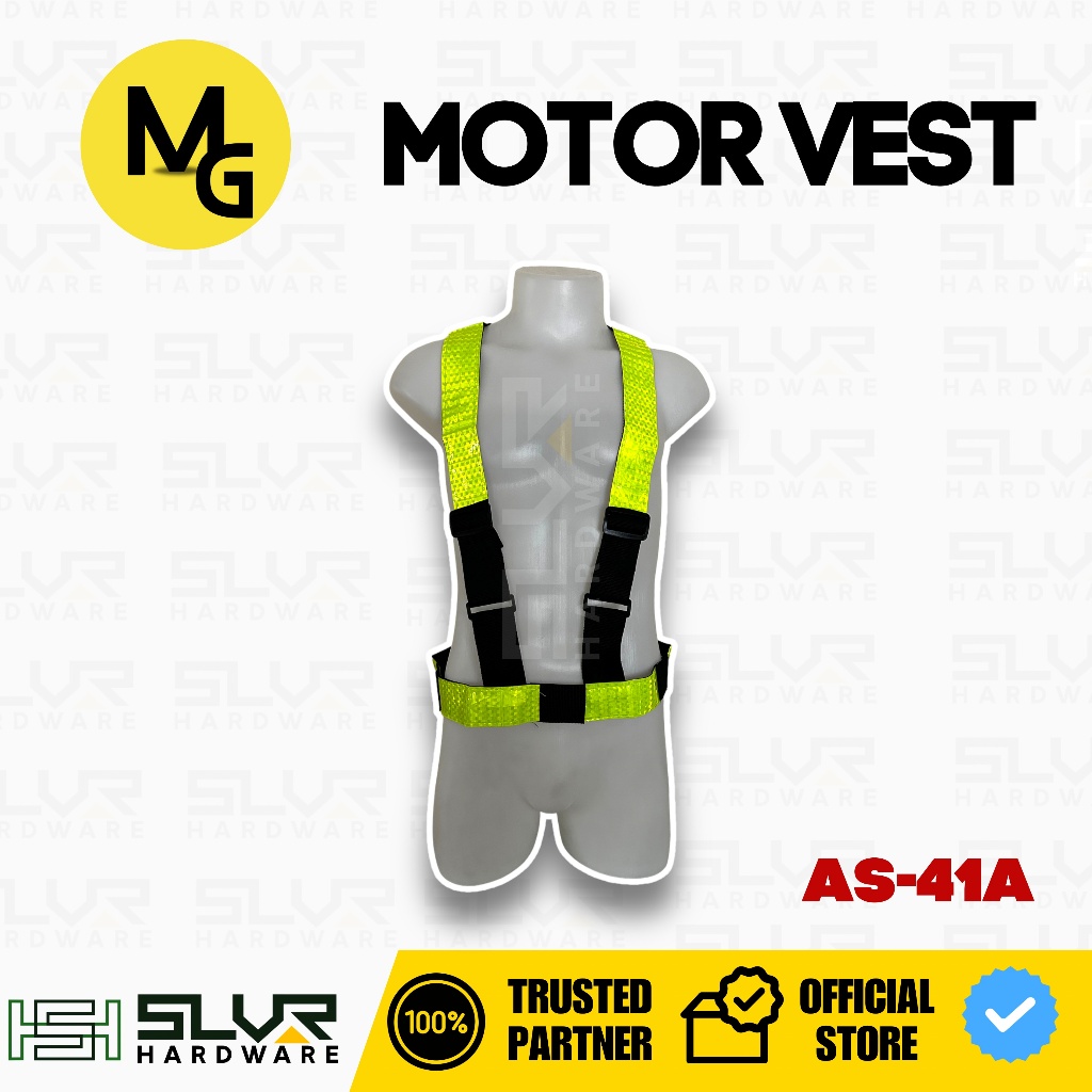MG TAIWAN High Quality Motor Safety Vest Color Green (AS-41A) | Shopee ...