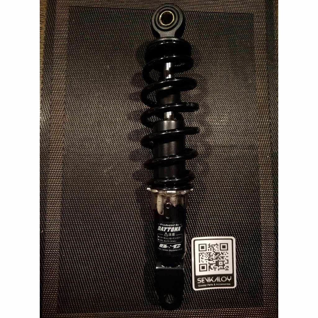Daytona 285mm Rear Shocks Black Honda Dio Jog Universal | Shopee Malaysia