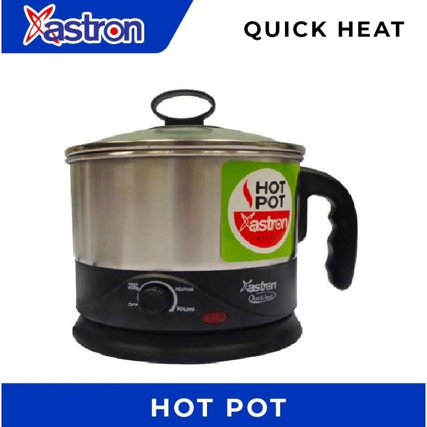 MK ASTRON 1.2L 600Watts Electric Mini Multi Cooker Portable Quick Heat ...