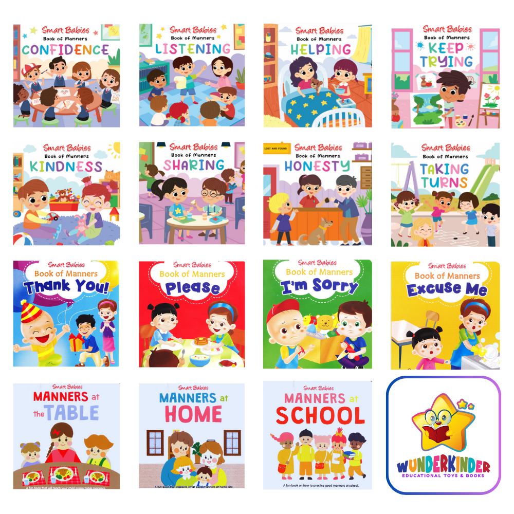 WKETB SMART BABIES BOOK OF MANNERS | Shopee Malaysia