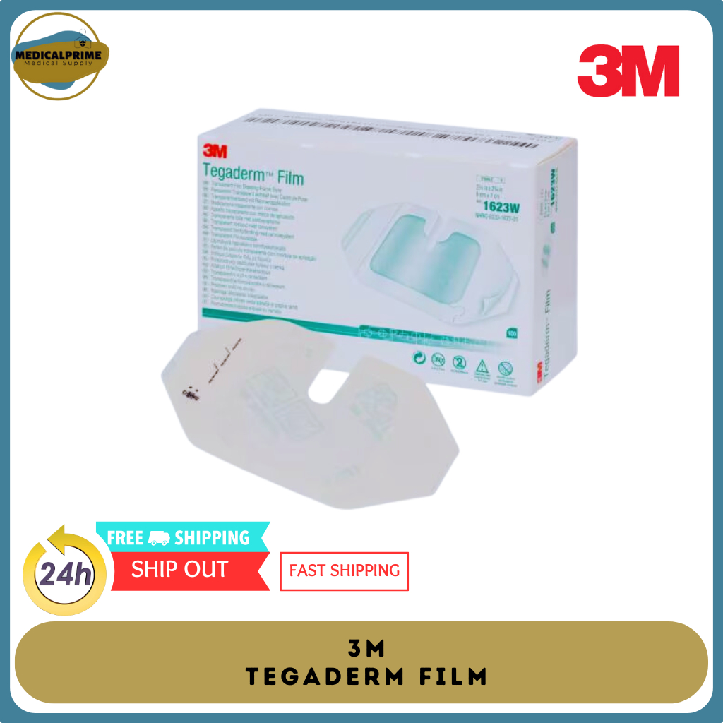 3M Transparent Film Dressing 1624W 6cm x 7cm | Shopee Malaysia