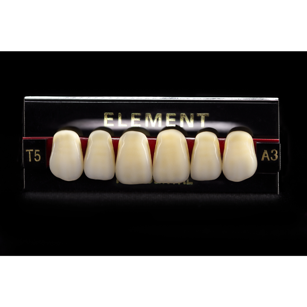 ELEMENT Denture Teeth Anteriors 1X6 set acrylic pontic | Shopee Malaysia