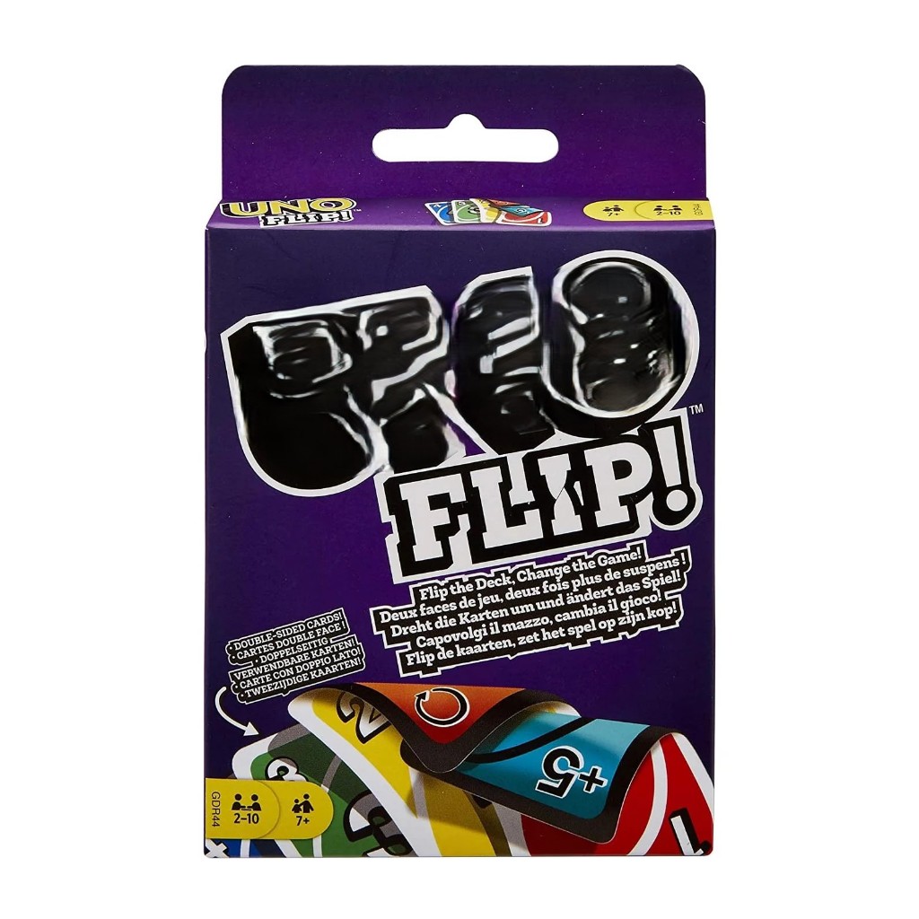 CARD GAMES - purple box FLIP CARD (UNO) | Shopee Malaysia