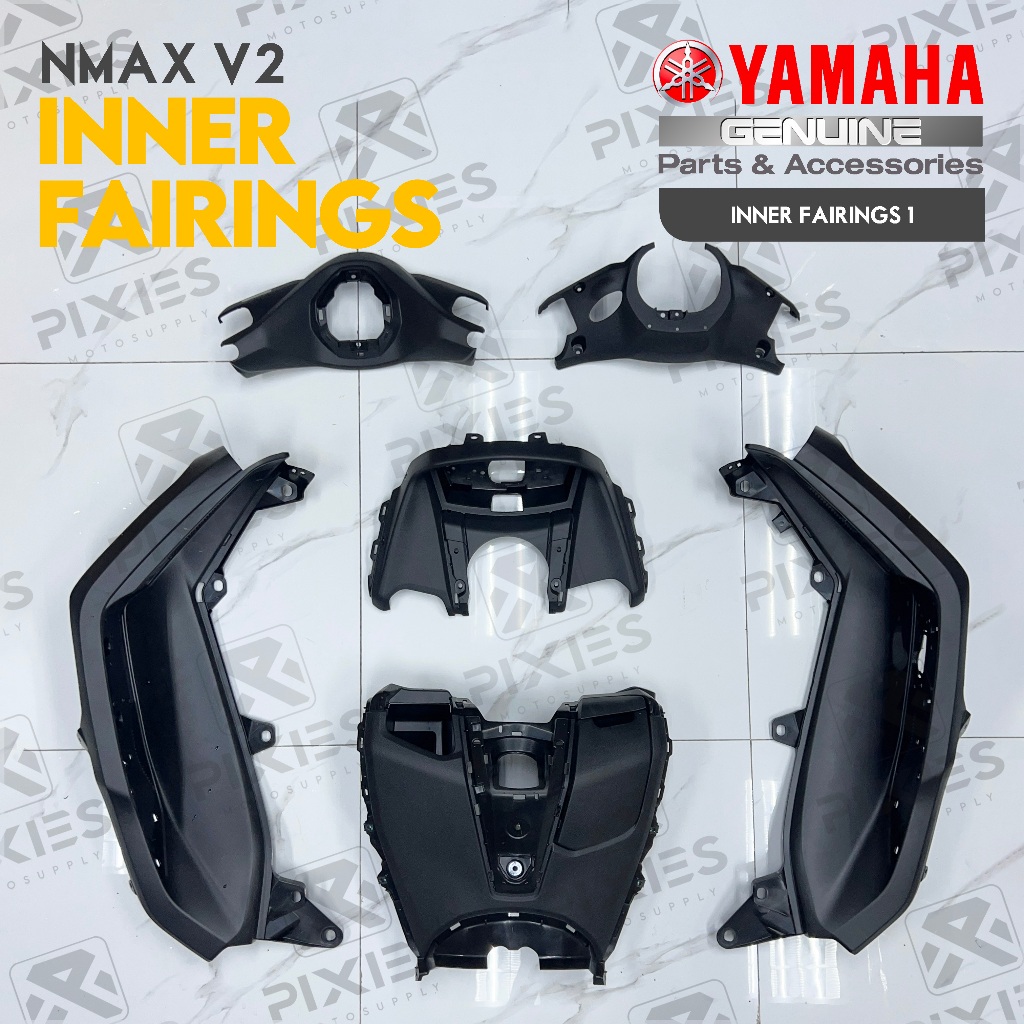 Yamaha Nmax V2 / Nmax V2.1 Inner Fairings Panel Footboard Rear Fender ...