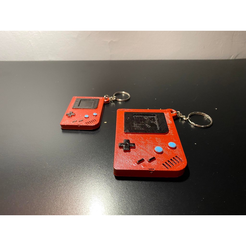 3D Printed Keychain Gamboy In Any Color Or Personalized | Shopee Malaysia
