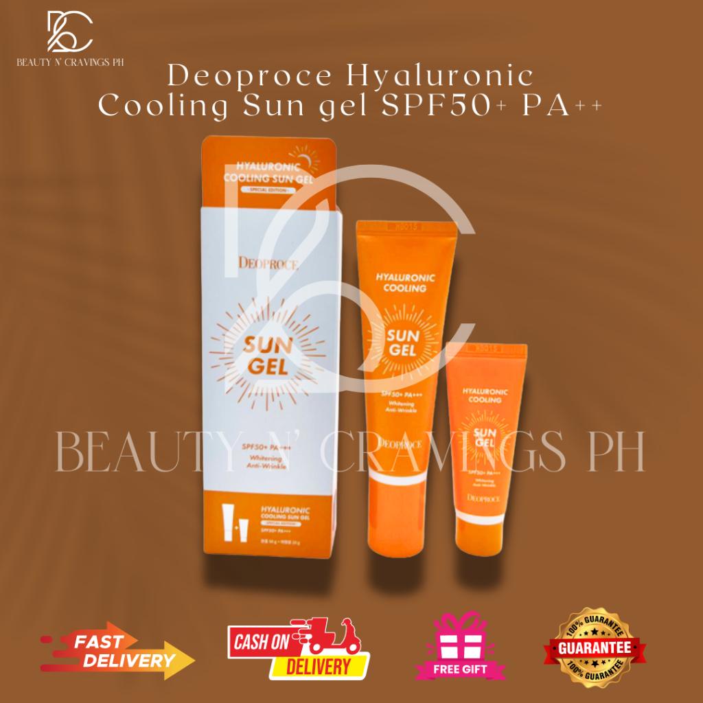 Deoproce Hyaluronic Cooling Sun gel SPF50+ PA++ | Shopee Malaysia