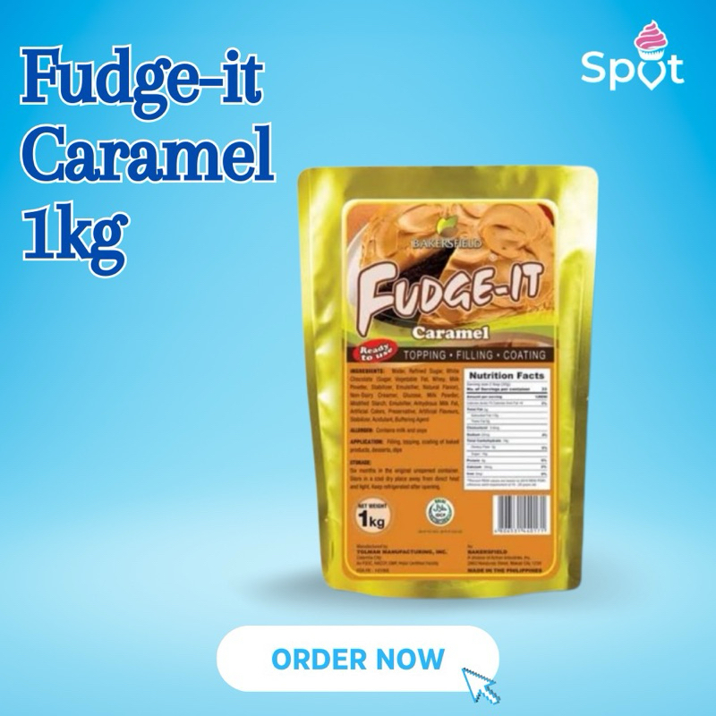 Bakersfield Fudge It Caramel 1kg |September 2025 Expiry | Shopee Malaysia