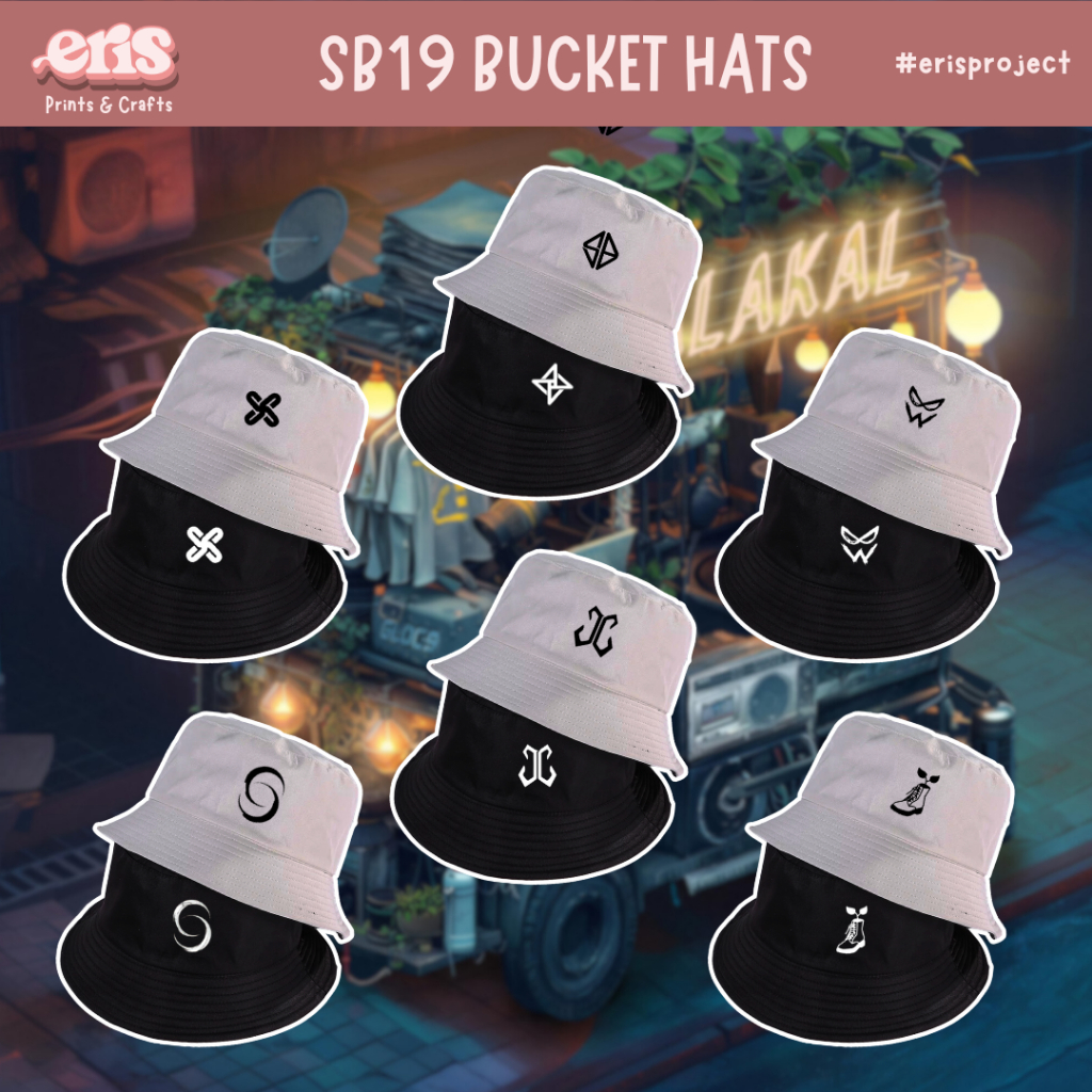 SB19 Fanmade Merch-Bucket Hat | Shopee Malaysia