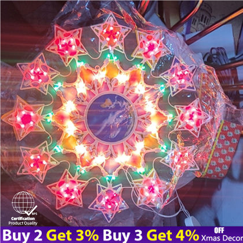 2024New Christmas parol Lantern Pasko LED Mabuhay Parol Eye-Dazzling ...