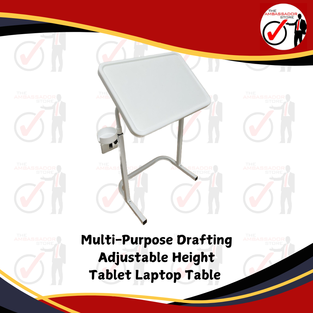 Multi-Purpose Adjustable Height Drafting Tablet Laptop Table for ...