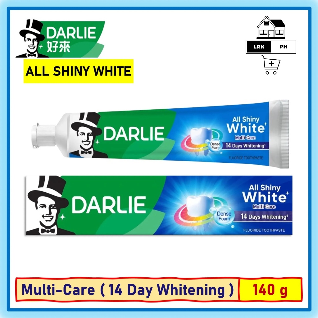Darlie All Shiny White MultiCare (14 Days Whitening) Dense Foam ...