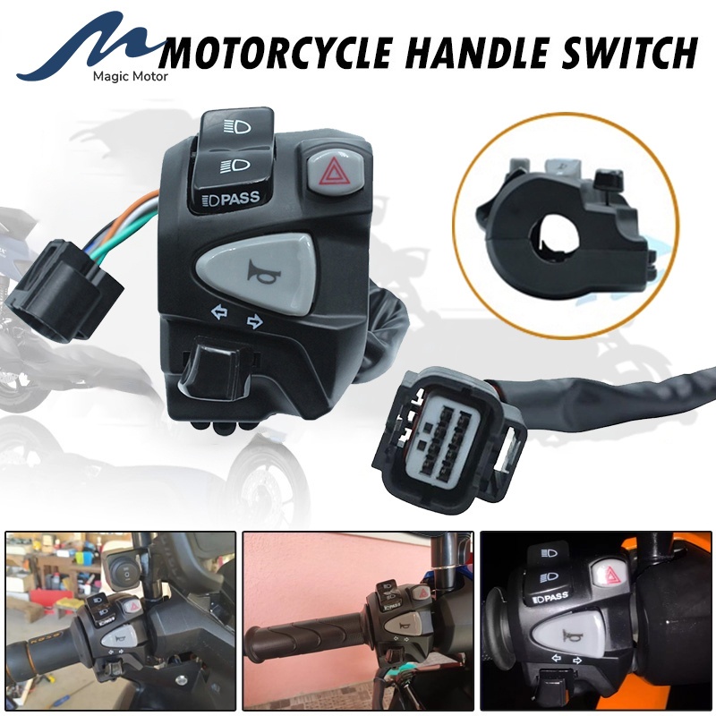 Honda Click 125i/150i Handle Switch With Passing Light For Honda Click ...