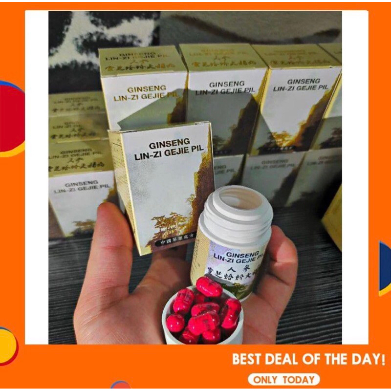 Ginseng Lin-zi Gejiephil vitamins pampataba (30capsule) | Shopee Malaysia