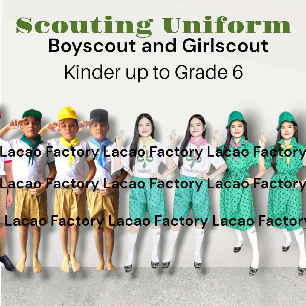 Ads Ytwok School Uniform Iskawting Kinder to Grade VI Boys Type B ...