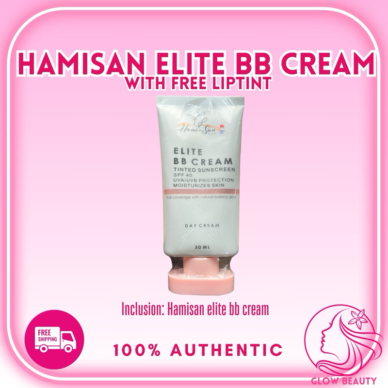 HAMISAN ELITE BB CREAM SUNCREEN (WITH FREE LIPTINT) | Shopee Malaysia
