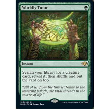 Worldly Tutor - Dominaria Remastered (DMR) - GREEN | Shopee Malaysia