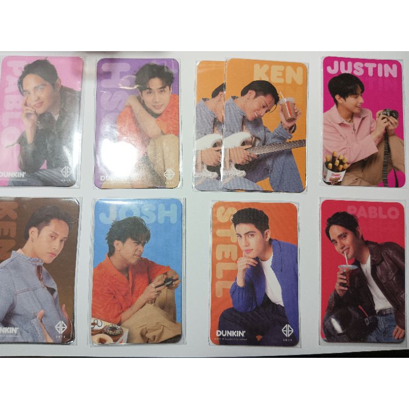 [On hand] SB19 Dunkin Donuts Photocard (Official) | Shopee Malaysia