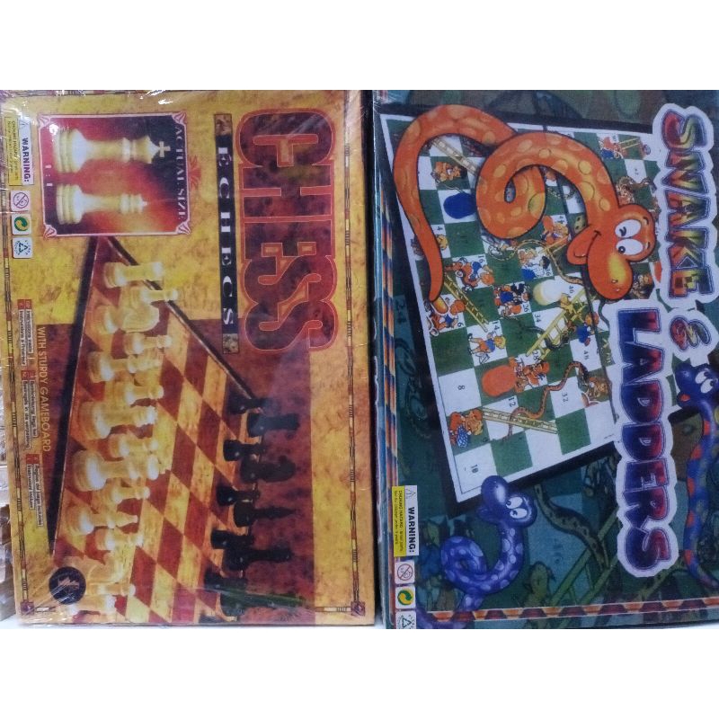 Chess / Snake and Ladder Board Games per pc. Toys | Shopee Malaysia
