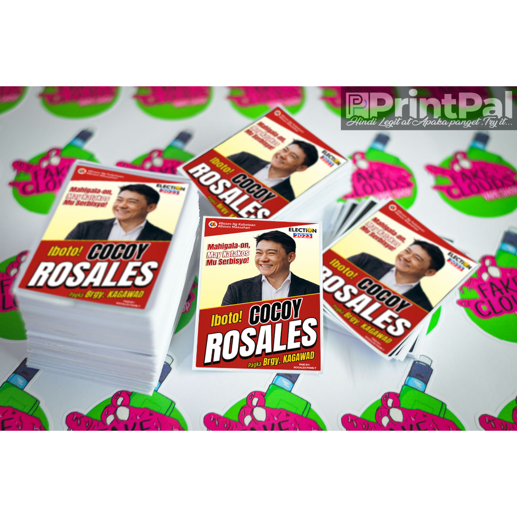 Election Sticker Tarpulin Poster for Barangay Election Campaign ...