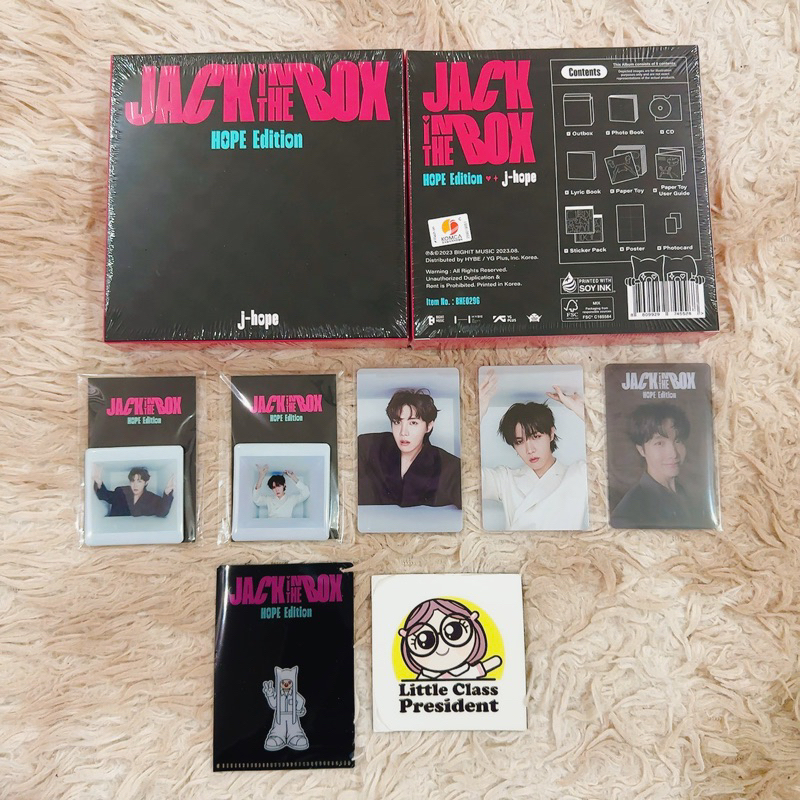 BTS J-Hope Jack in the Box Album (Hope Edition) (Sealed & Official) | Shopee Malaysia