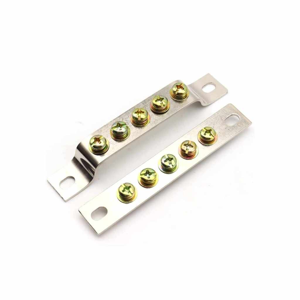 2*15mm Zero bus bar Grounding Bus Bar 5 Terminal 7 Terminal 10 Terminal ...