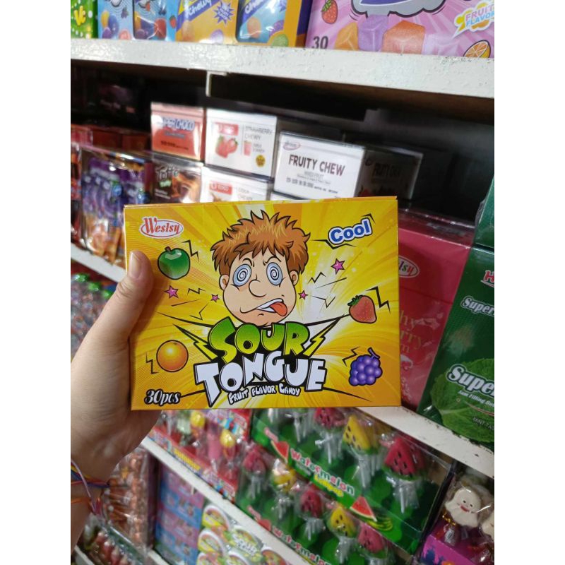 Sour Tongue Candy 30pcs | Shopee Malaysia