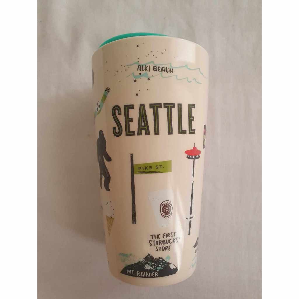 Starbucks 2021 Seattle Highlights Local Collection Ceramic Tumbler Mug ...