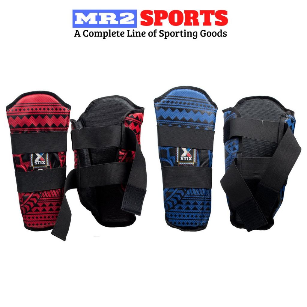 STIX Arnis Leg Guards Pair (Red/Blue) | Shopee Malaysia